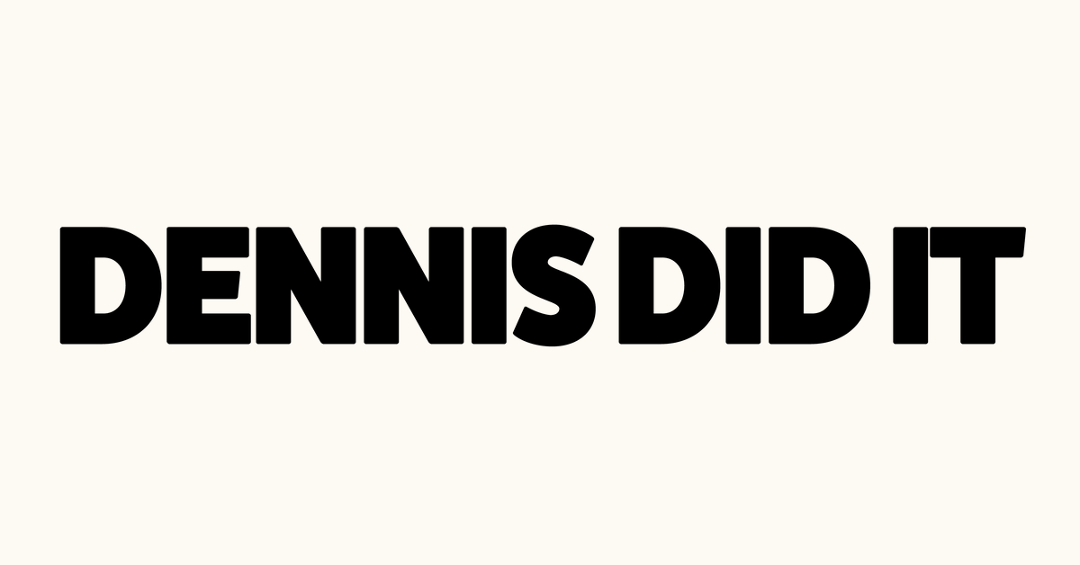 Dennis Did It - Shop Lighting, Art & Design Objects and Homewares.